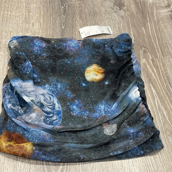 Urban Outfitters | Tops | New Urban Outfitters Space Themed Halter Tube ...